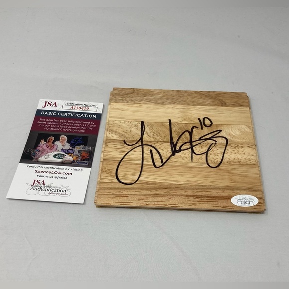 Wall Decor | Lindsey Harding Signed 6x6 Floor Duke Blue Devils Wnba ...